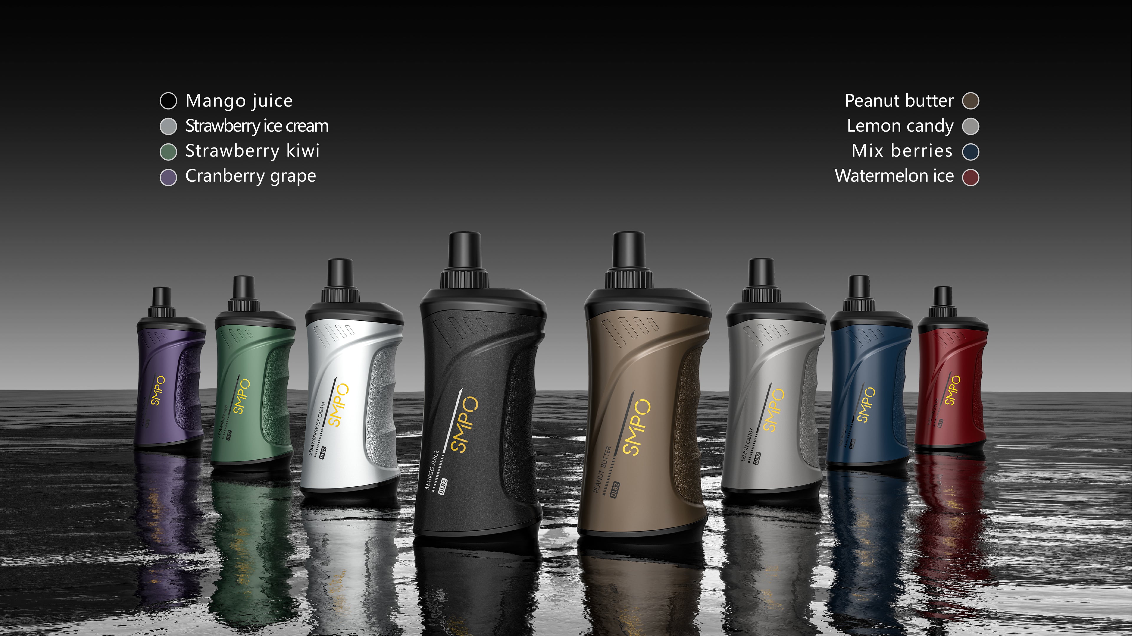 High Capacity Sub Ohm Disposable Vape - SMPO DL02