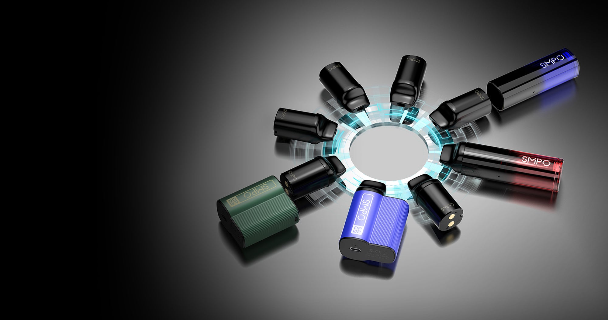 5000-Puff Disposable Vape Pen - SMPO CP01