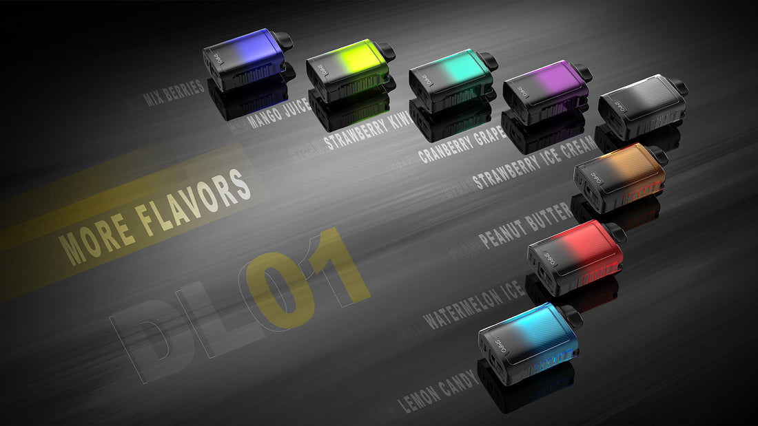 Sub Ohm Mesh Coil Disposable Vape - SMPO DL01